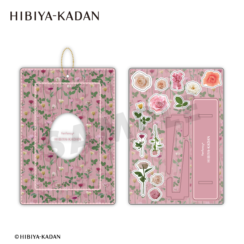fanfancy+×日比谷花壇 ロマンティックローズ アクリルフレーム ブロマイドサイズ ダスティーピンク| FUKUYA ONLINE フクヤオンライン